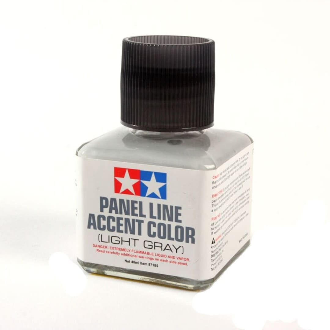Panel Line Accent Color Light Gray 40ml Paint for Hobby & Models - Etsy