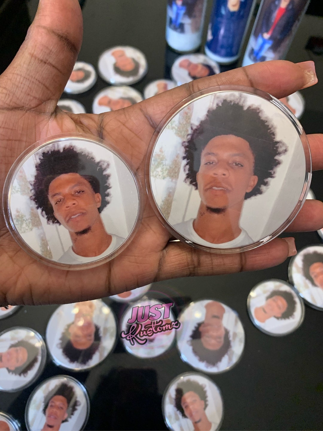 Custom Buttons - Etsy