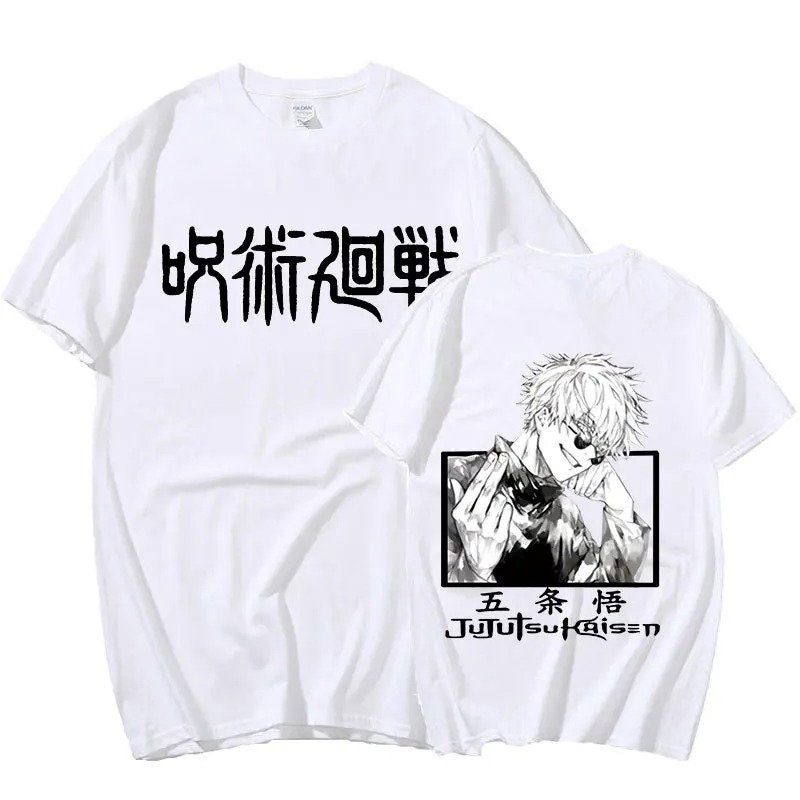 Satoru Gojo Jujutsu Kaisen Oversized Men's T-shirt - Etsy