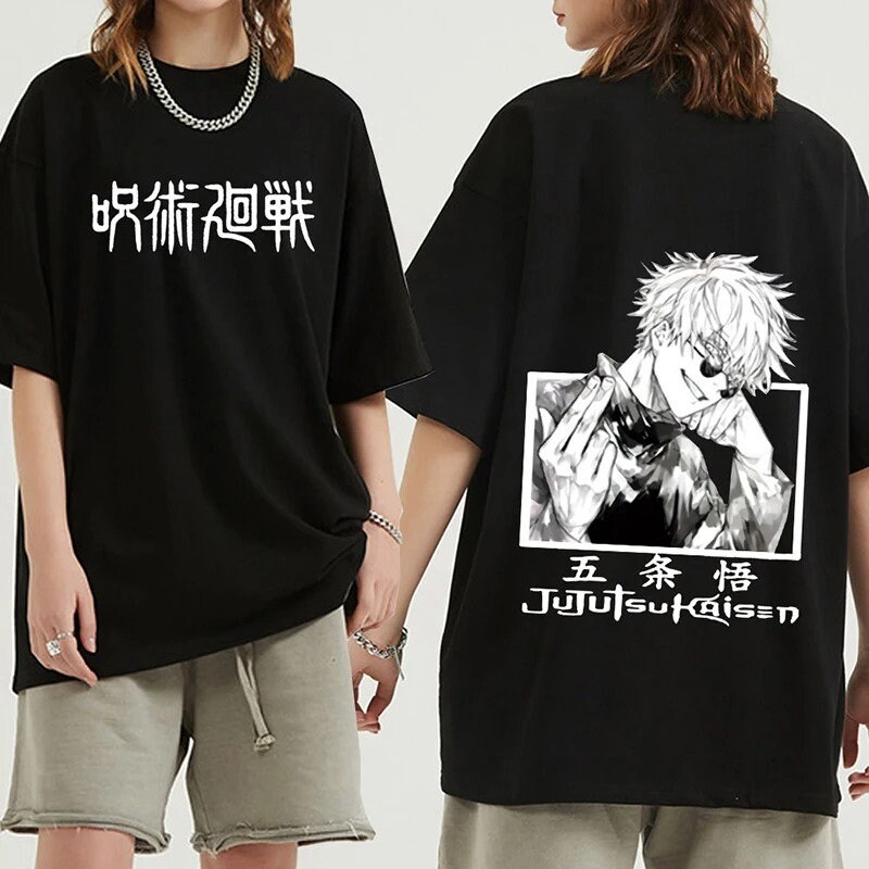 Satoru Gojo Jujutsu Kaisen Oversized Men's T-shirt - Etsy