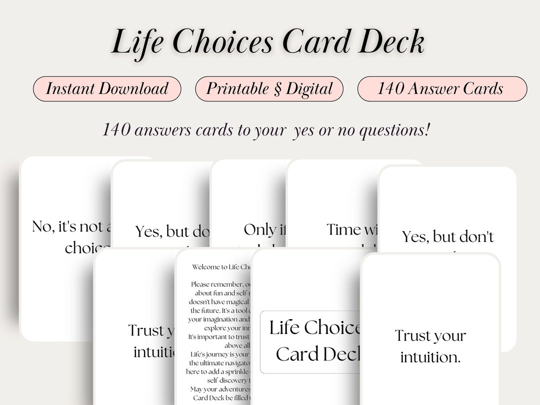 Answers Oracle Deck Printable Oracle Cards Printable Oracle Card Deck Oracle Deck Cards
