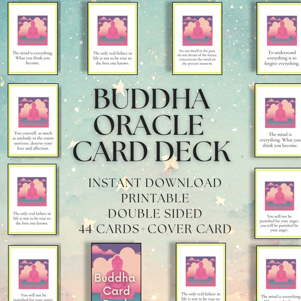 Buddha Sayings Printable - Etsy