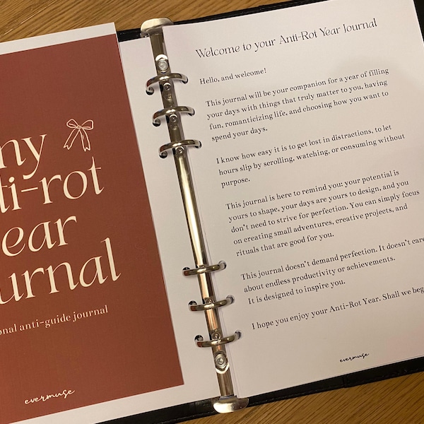 Year Planning Journal - Etsy UK