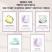 Crystal Oracle Deck, Printable Crystal Tarot Deck, Printable Oracle ...