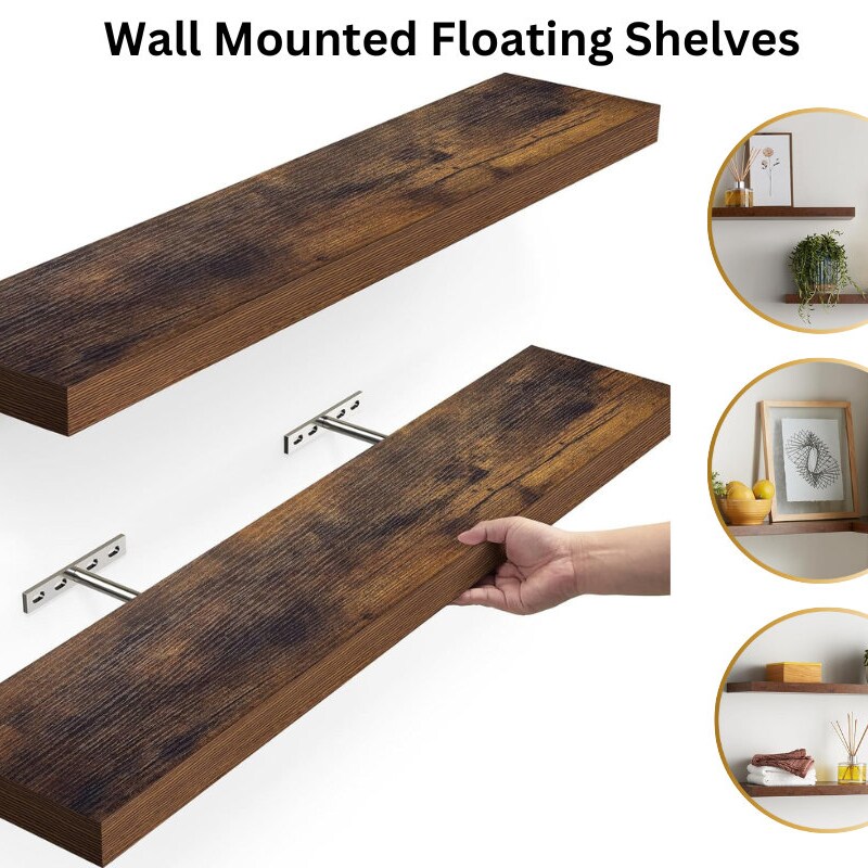 Large Floating Shelves - Etsy