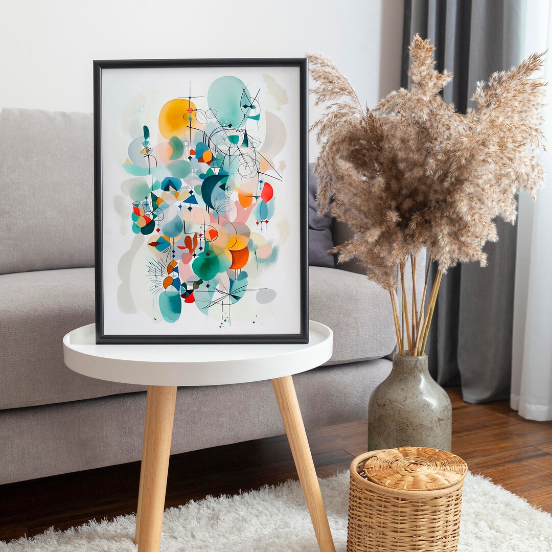 Modern Printable Wall Art Poster L Wall Decor L Modern Abstract Print L ...