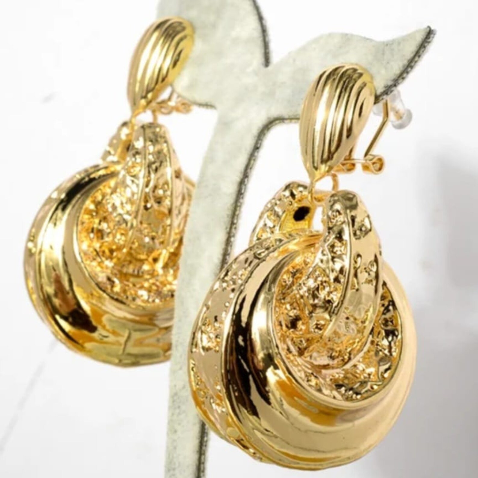 Gold Replica Jewelry Earrings - Etsy