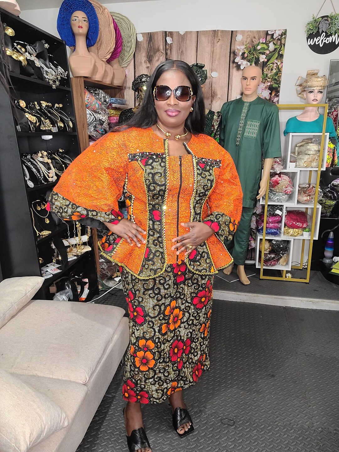 Adire Two Pieces - Etsy