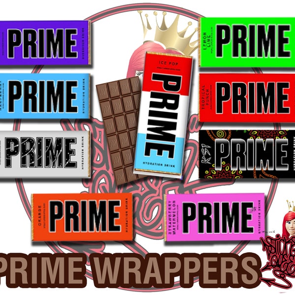 Prime Chocolate Bar - Etsy UK