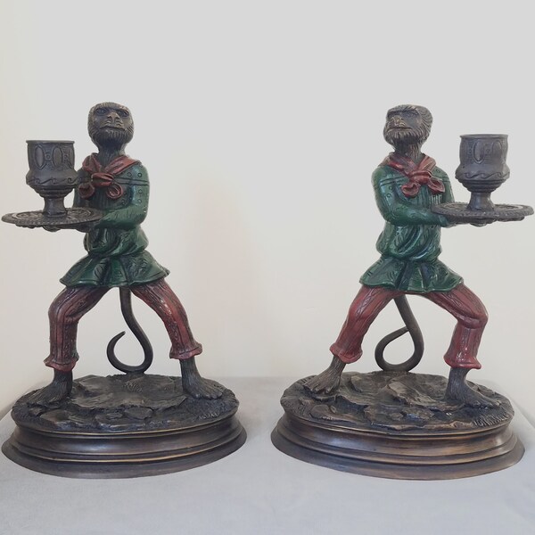 Animal Candlesticks - Etsy UK