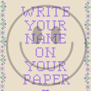 Write Your Name Poster | Classroom Poster | Boho Classroom | Classroom ...