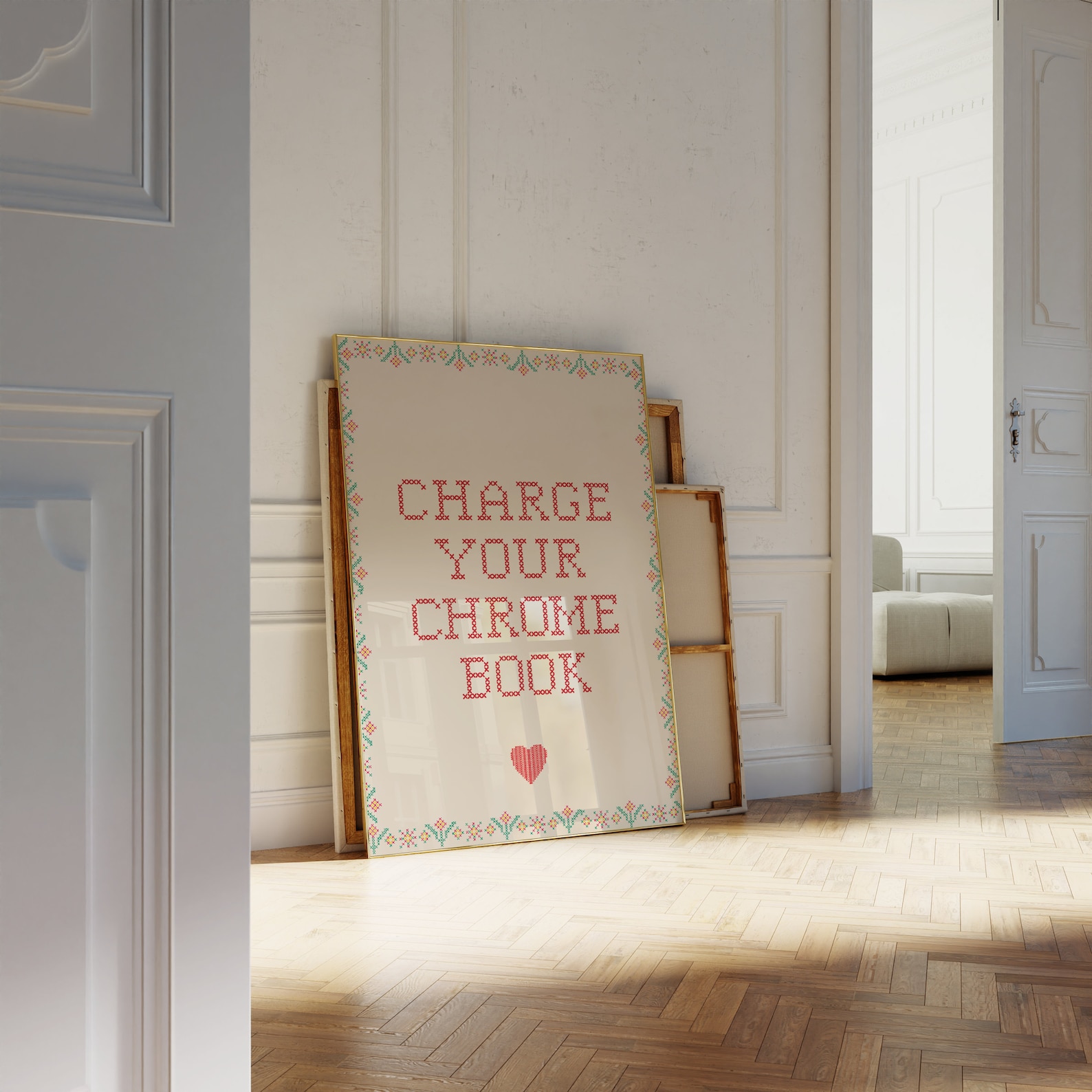 Charge Your Chromebook | Classroom Poster | Boho Classroom | Classroom ...