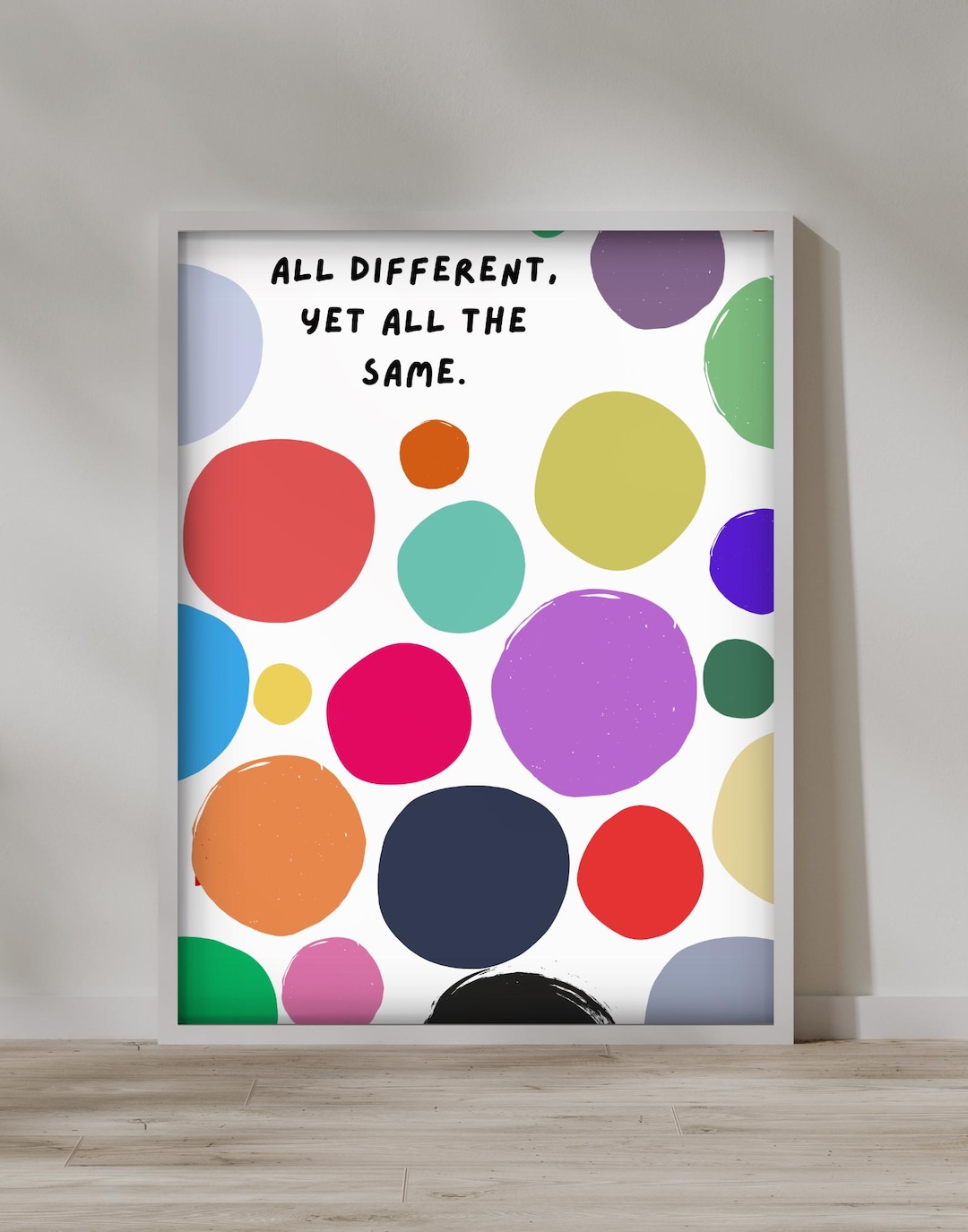 All the Same | Classroom Poster | Boho Classroom | Classroom Decor ...