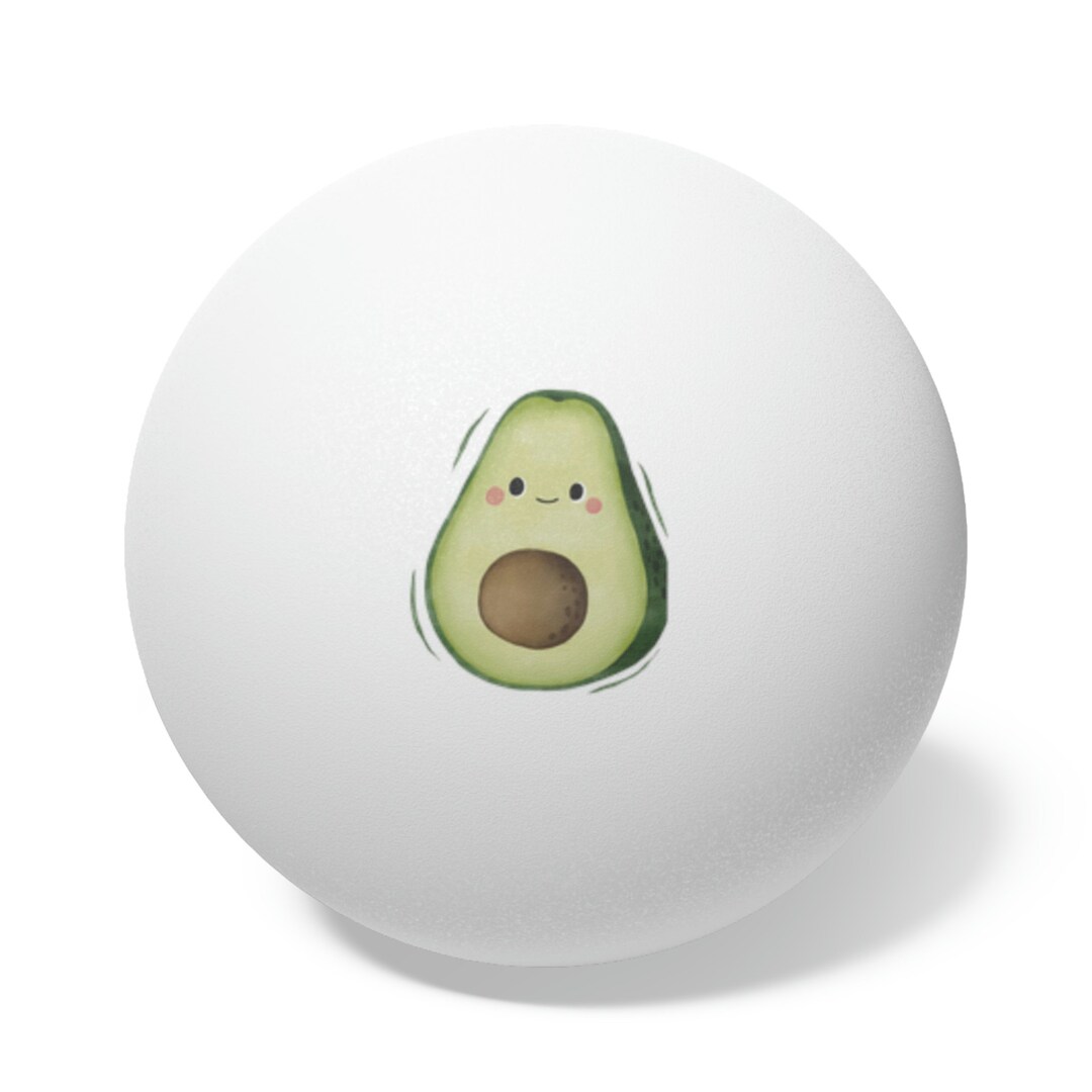 Avocado Ping Pong Balls, 6 Pcs - Etsy