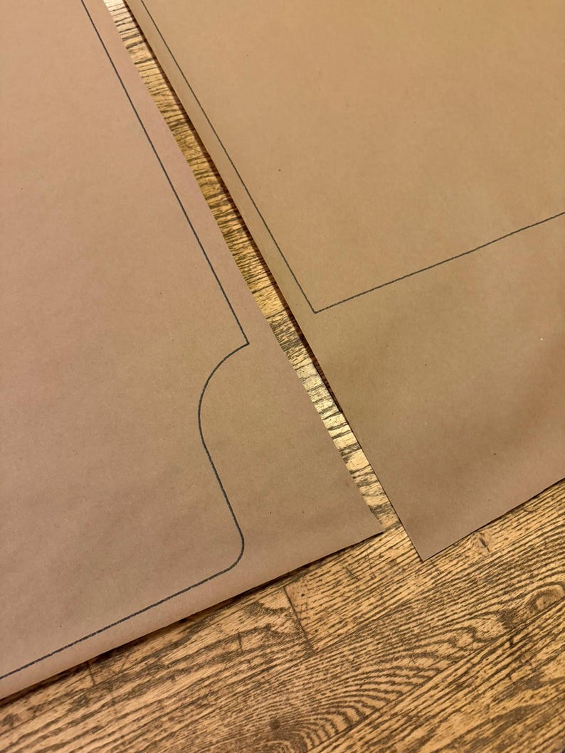 Ford Transit Extended Floor Template – 4-piece Paper Pattern for 4x8 ...