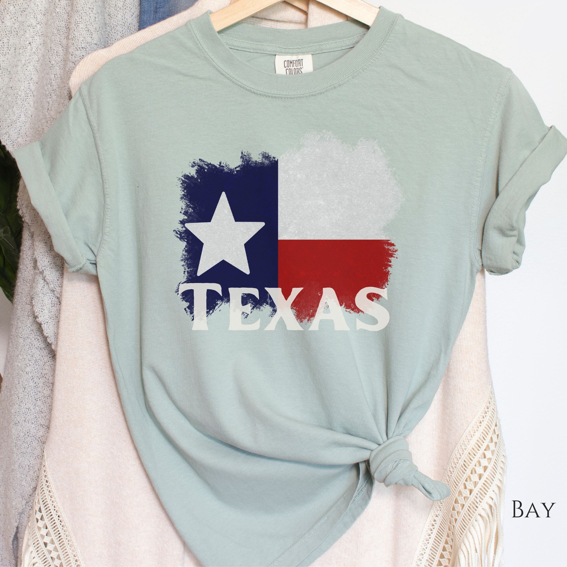 Texas T-shirt, Texas Tee, Comfort Colors, Texas State Shirt, Texas Love ...