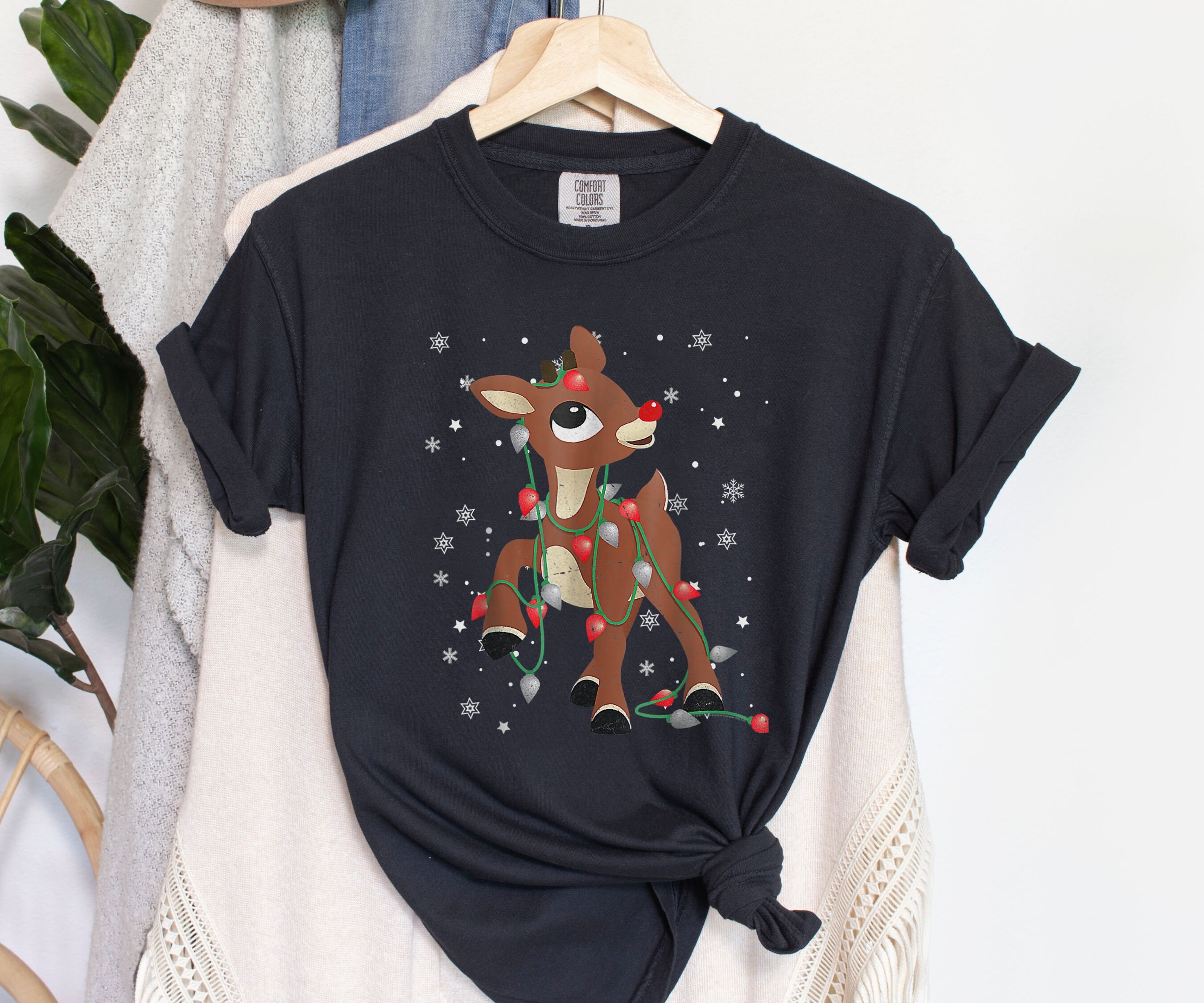 Red Nose Reindeer, Christmas Shirts, Long Sleeve Shirt, Infant ...