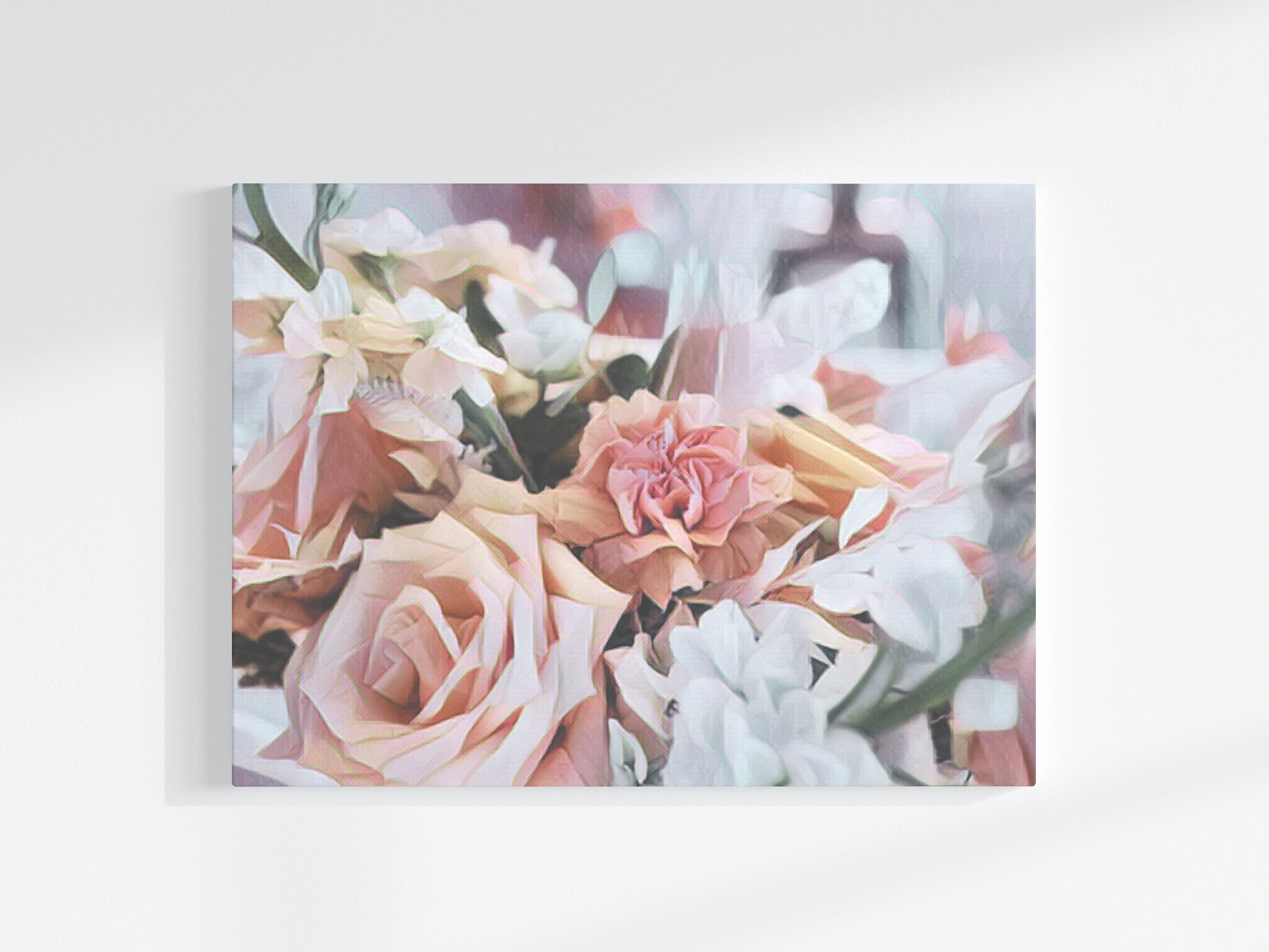 Boho Flower Art Set, Flower Art Set, Flower Wall Art, Boho Flower Print ...