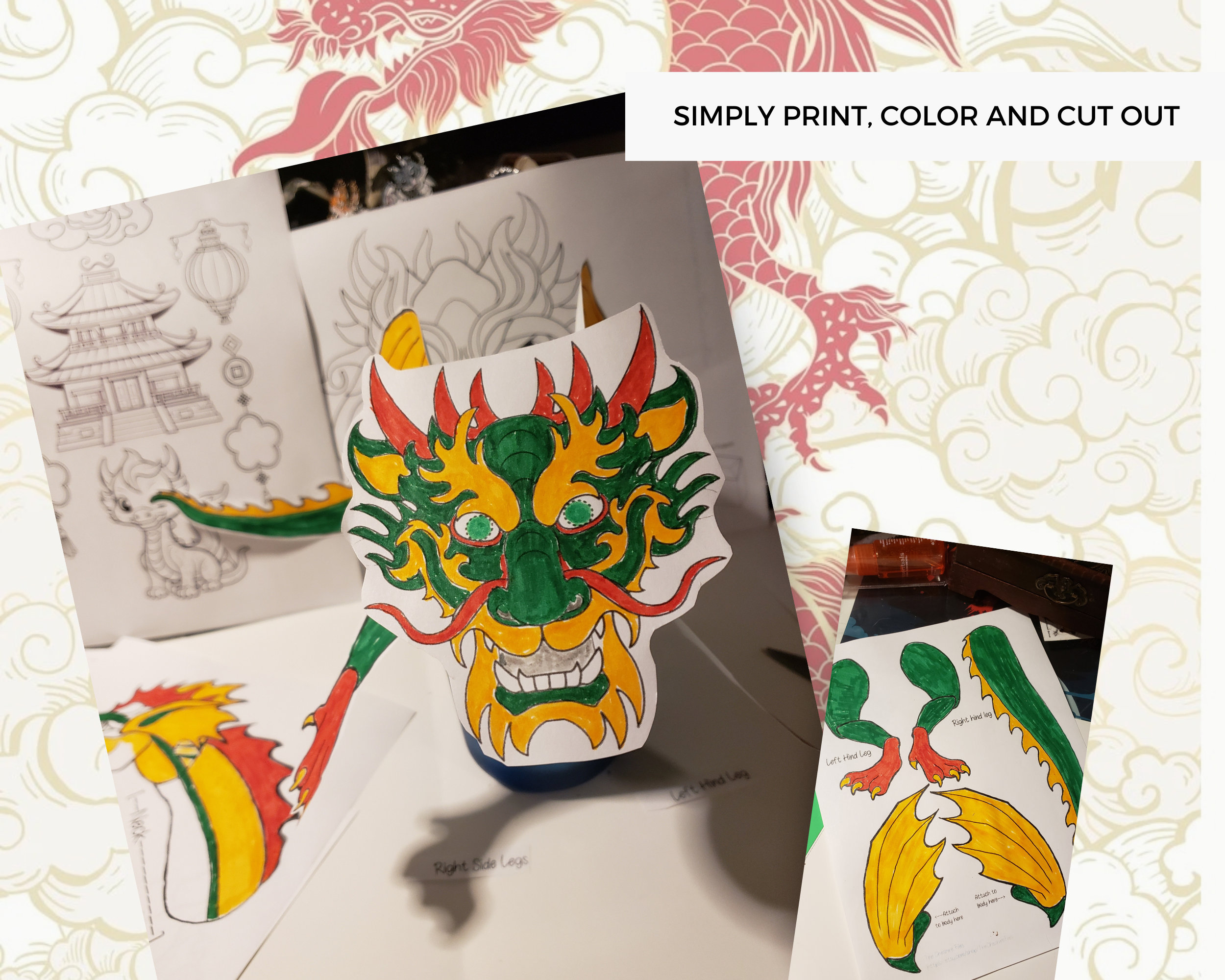 Chinese New Year Activity Pack Digital Download - Etsy