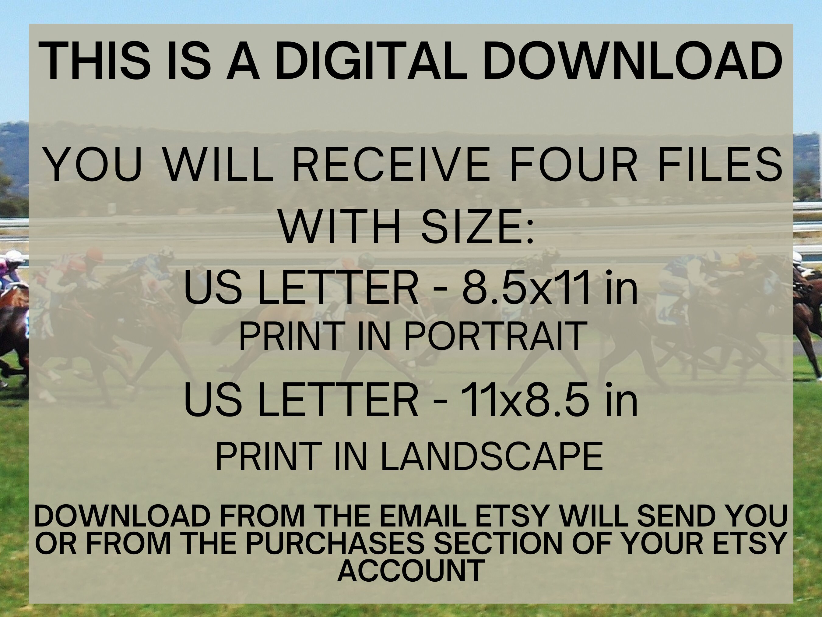 Printable Triple Crown Trivia Set | Instant Download - Etsy