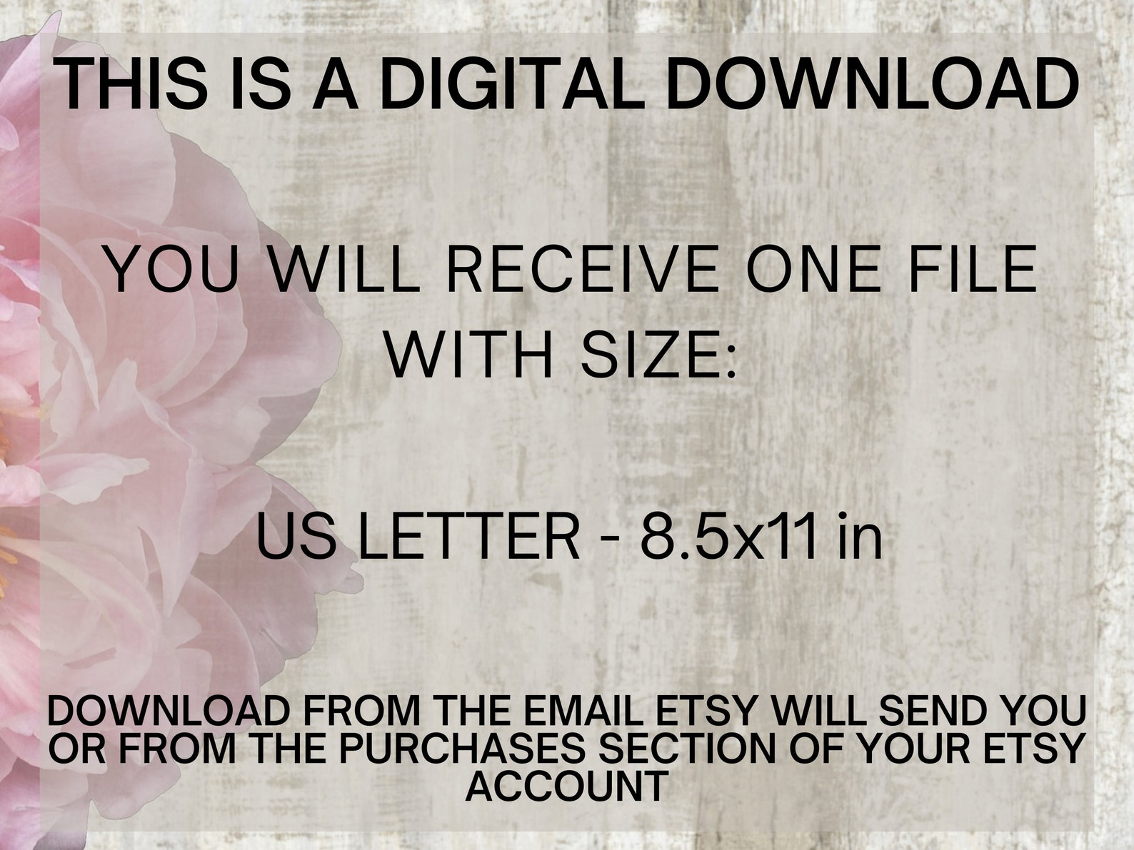 Printable Fillable Mother's Day Note | Instant Download - Etsy