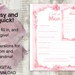 Printable Fillable Mother's Day Note Instant Download - Etsy
