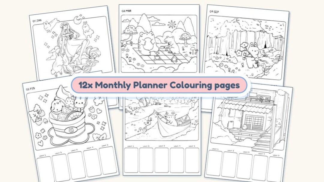 Cute Coloring Pages With to Do List Coloring Pages for Adults for ...
