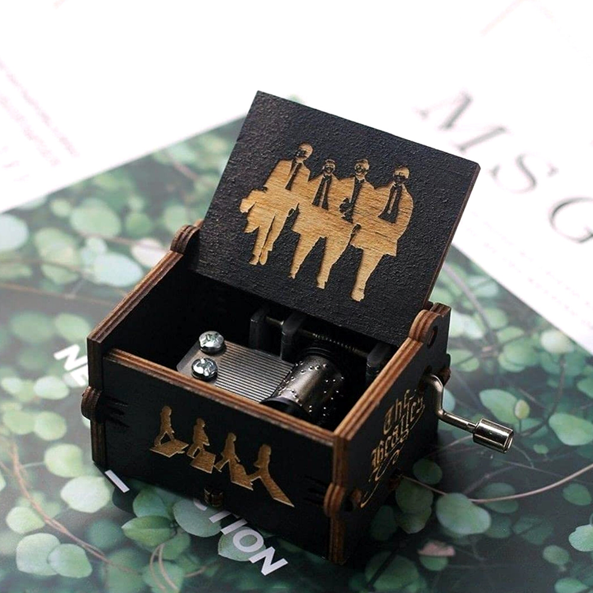 The Beatles Music Box Classic Rock the Beatles Band Decor Engraved ...
