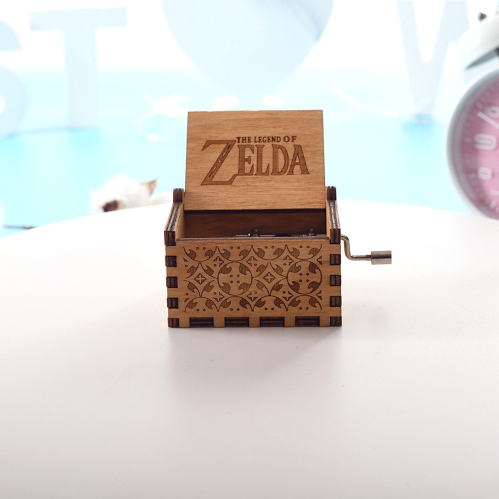 Zelda Music Box Handmade Wooden Keepsake Custom Engraved Gift Triforce ...