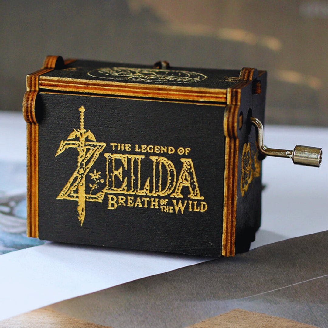 Zelda Music Box Theme Handmade Unique Keepsake, Link's Quest, Hyrule Melody, Ocarina of Time ...
