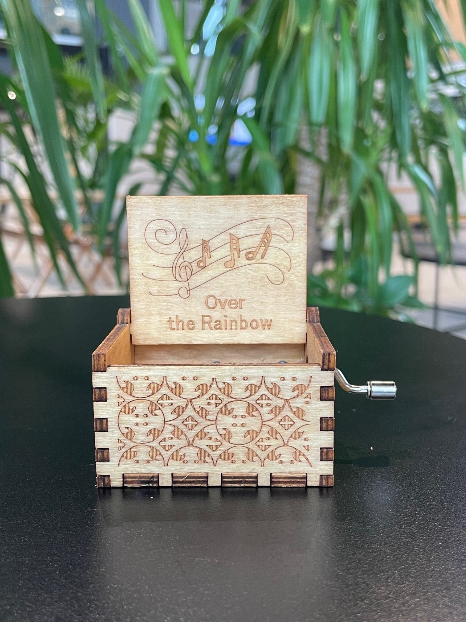 Somewhere Over the Rainbow Enchanting Music Box Wizard of Oz, Vintage ...