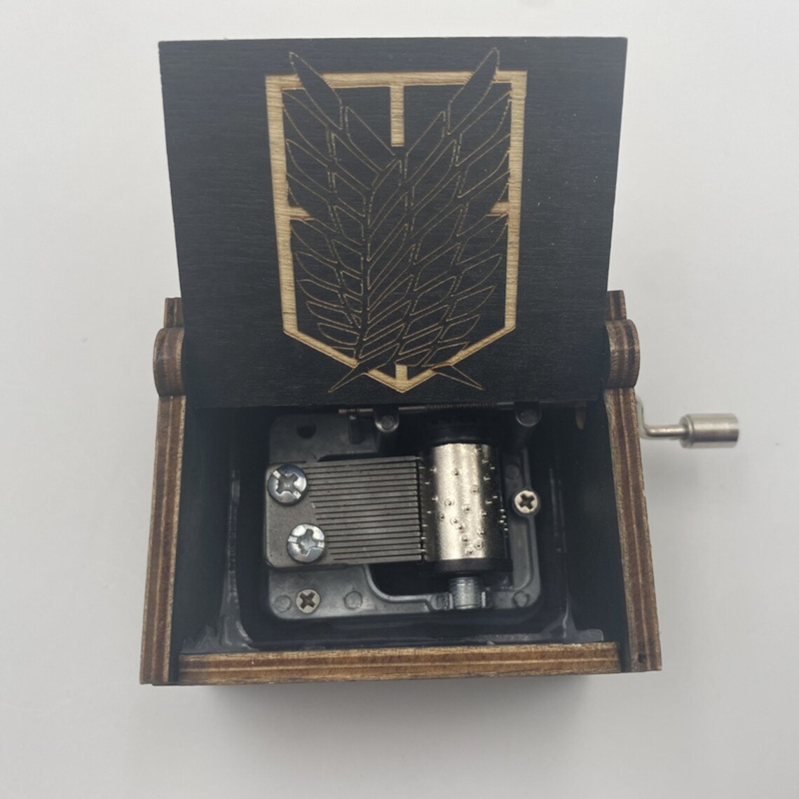 Japanese Anime Music Box Handcrafted Wooden Keepsake Custom - Etsy
