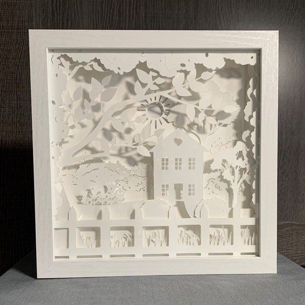 House Shadow Box - Etsy