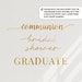 Graduation Invitation Template, Class of 2024, Pink Graduation ...