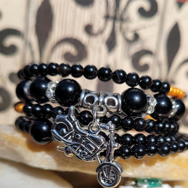 Motorcycle Bracelets - Etsy