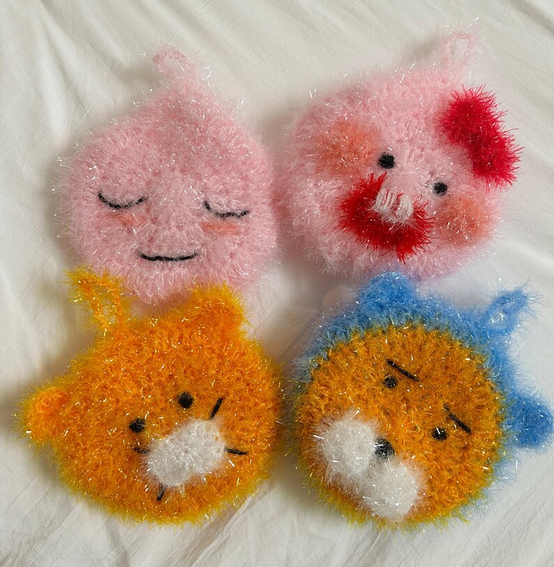 Dish Scrubby| Handmade Kitchen Cloth | Reusable Sponge | Eco-friendly ...