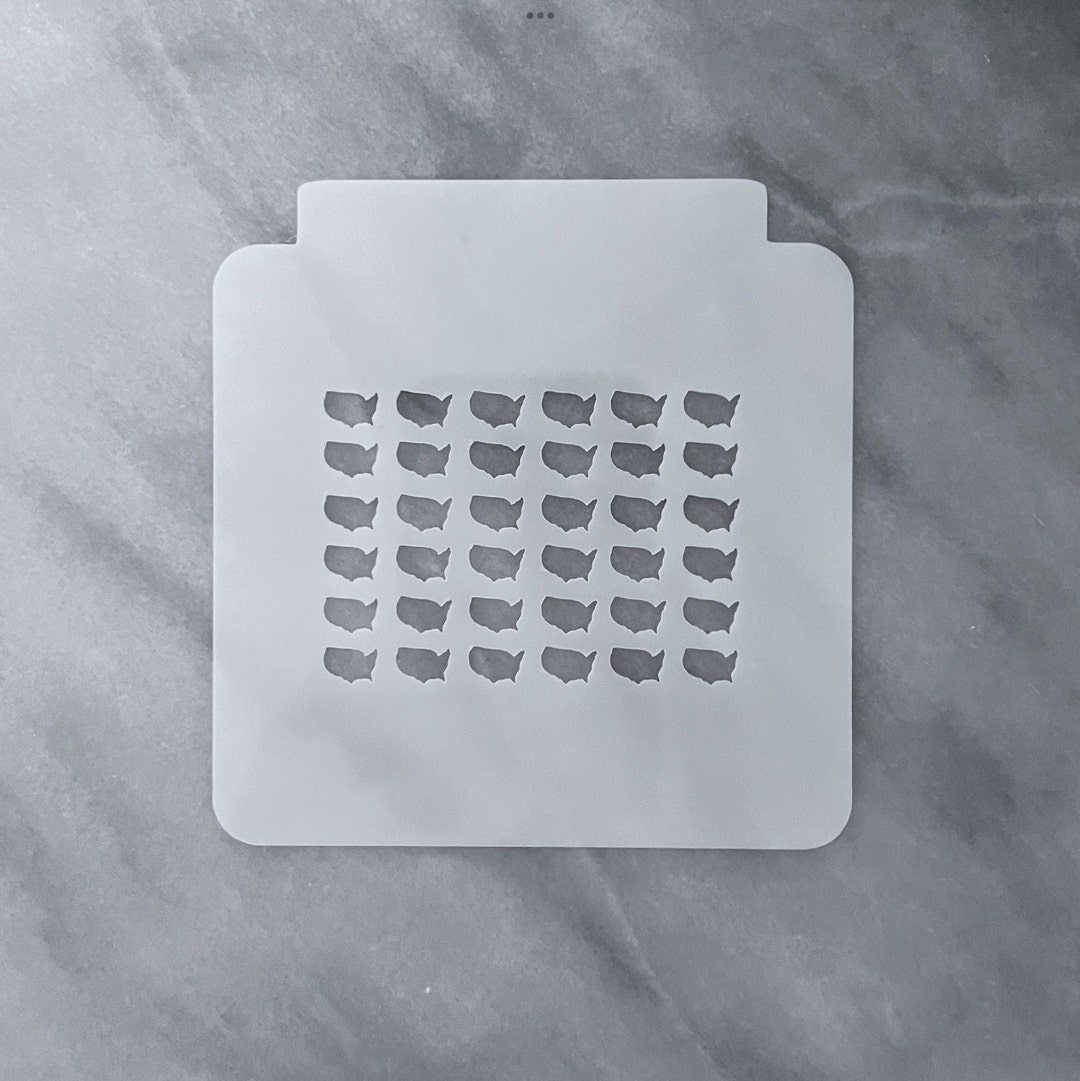 United States Sprinkle Stencil - Etsy
