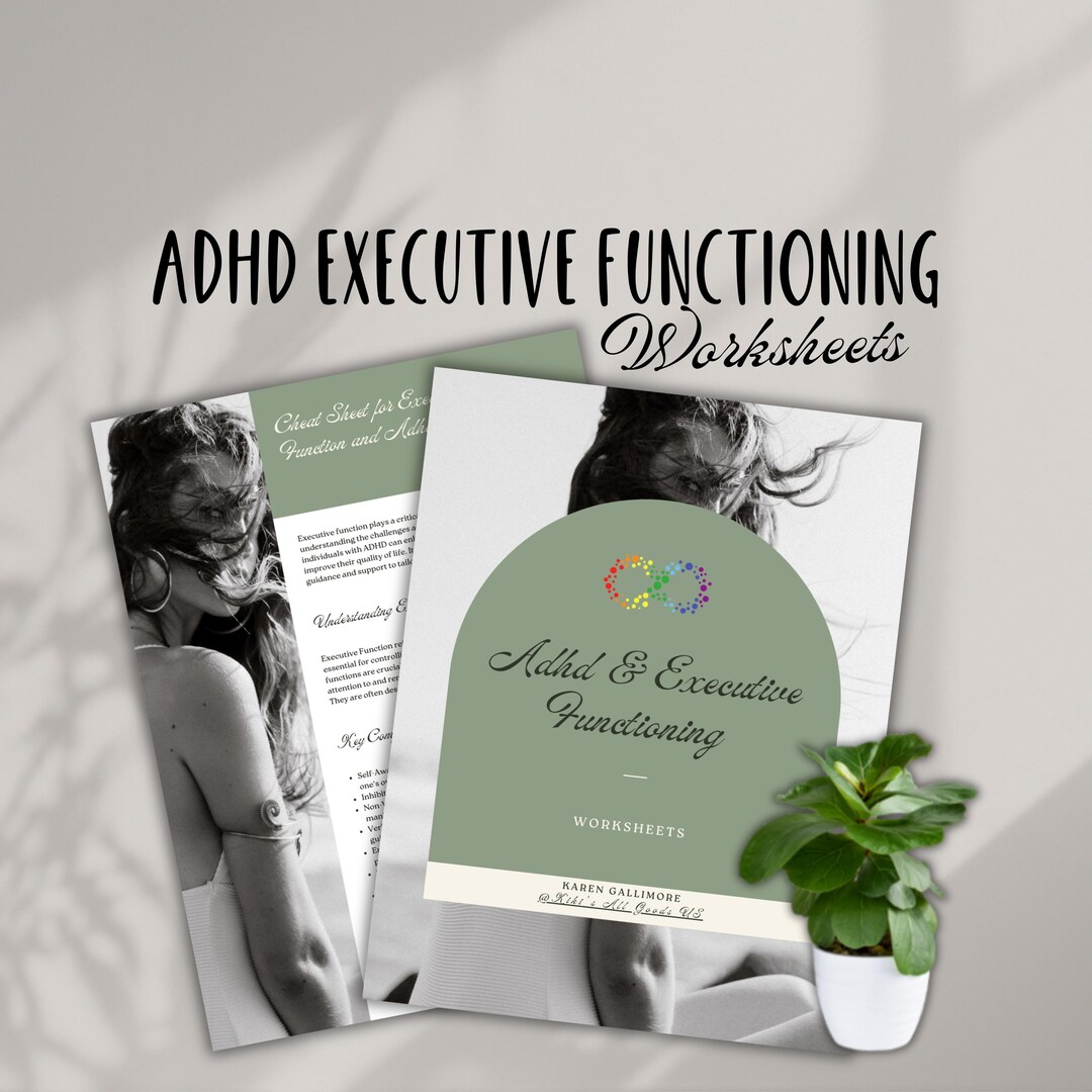ADHD Executive Function Worksheet | Focus, Planning Strategies ...