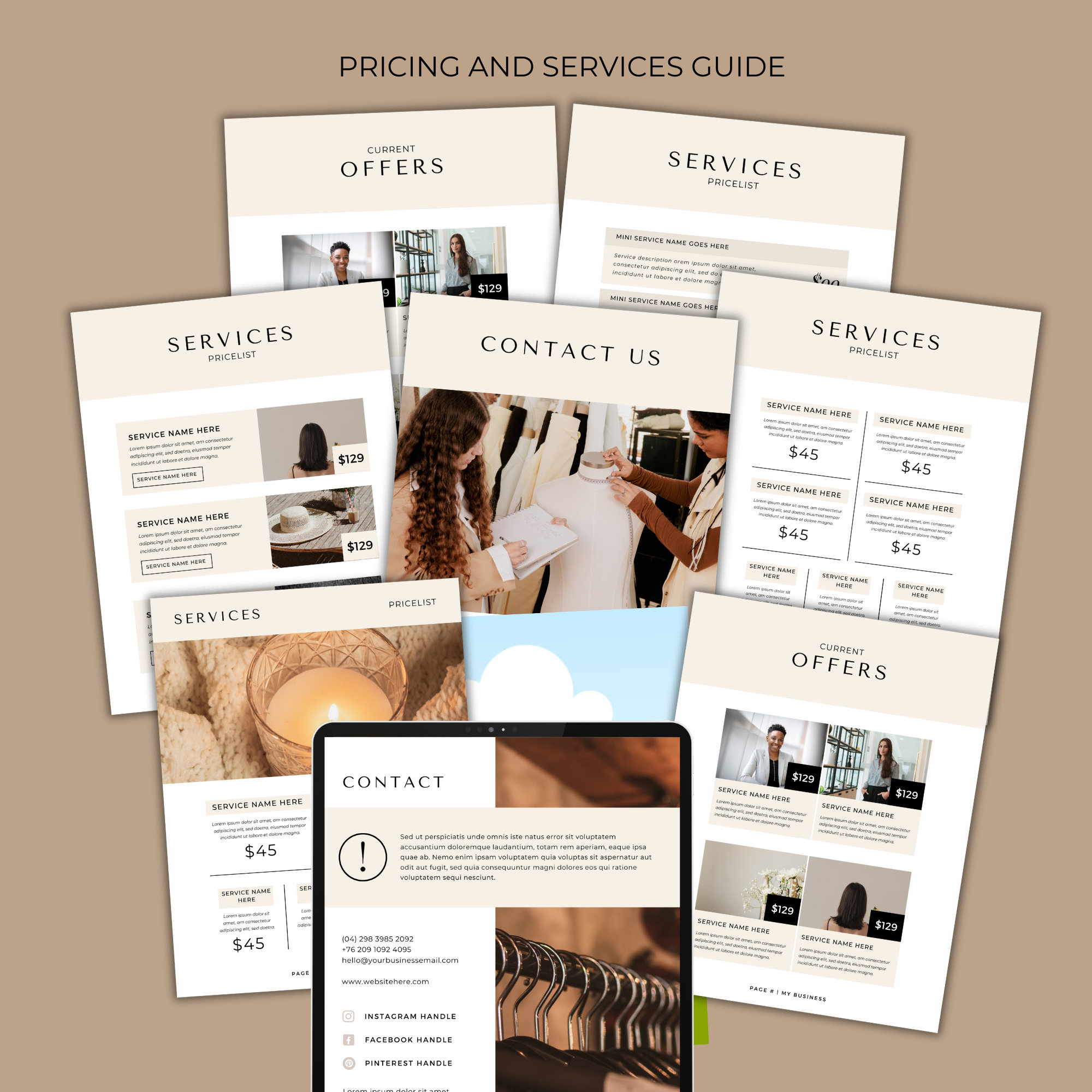 Presentation Bundle Canva Templates Event and Slidedecks Group Banner ...