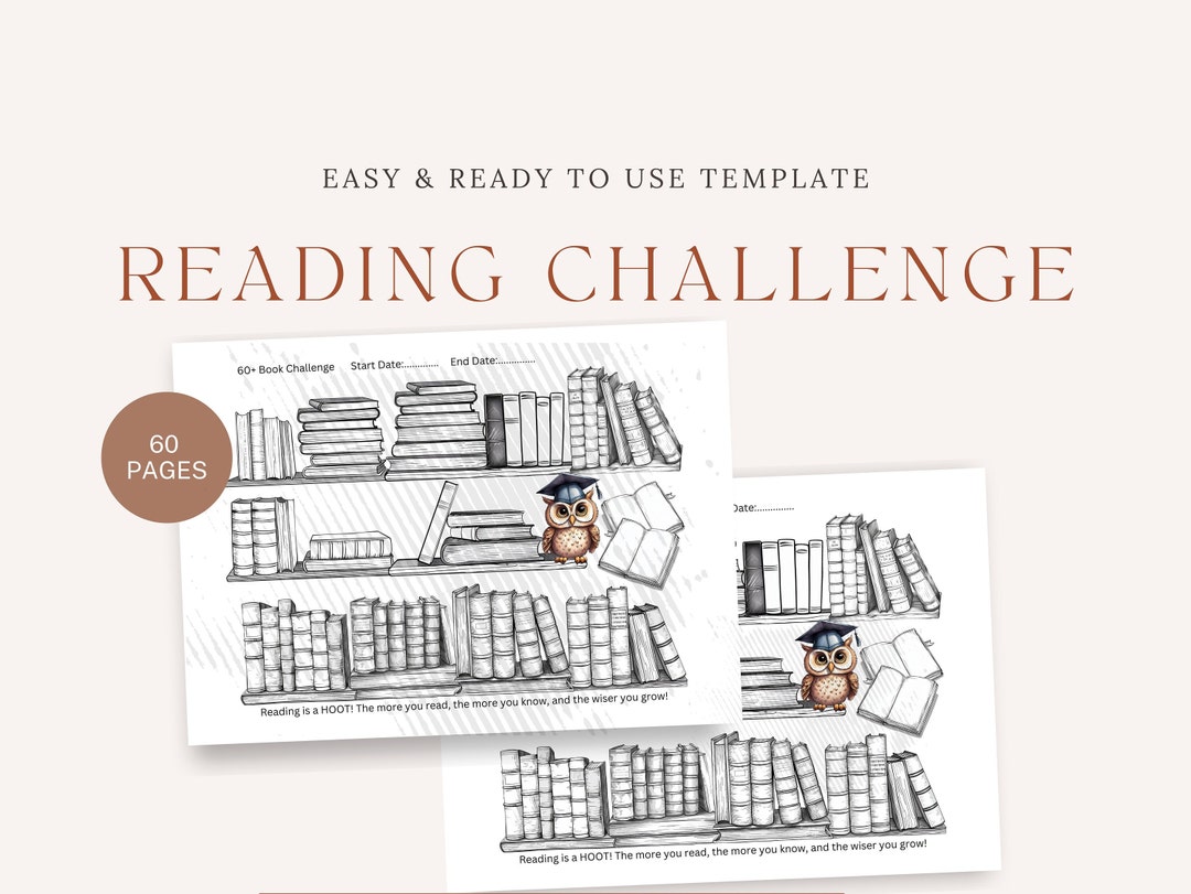 Printable Bookshelf Template, Minimal Bookshelf Tracker, Reading ...
