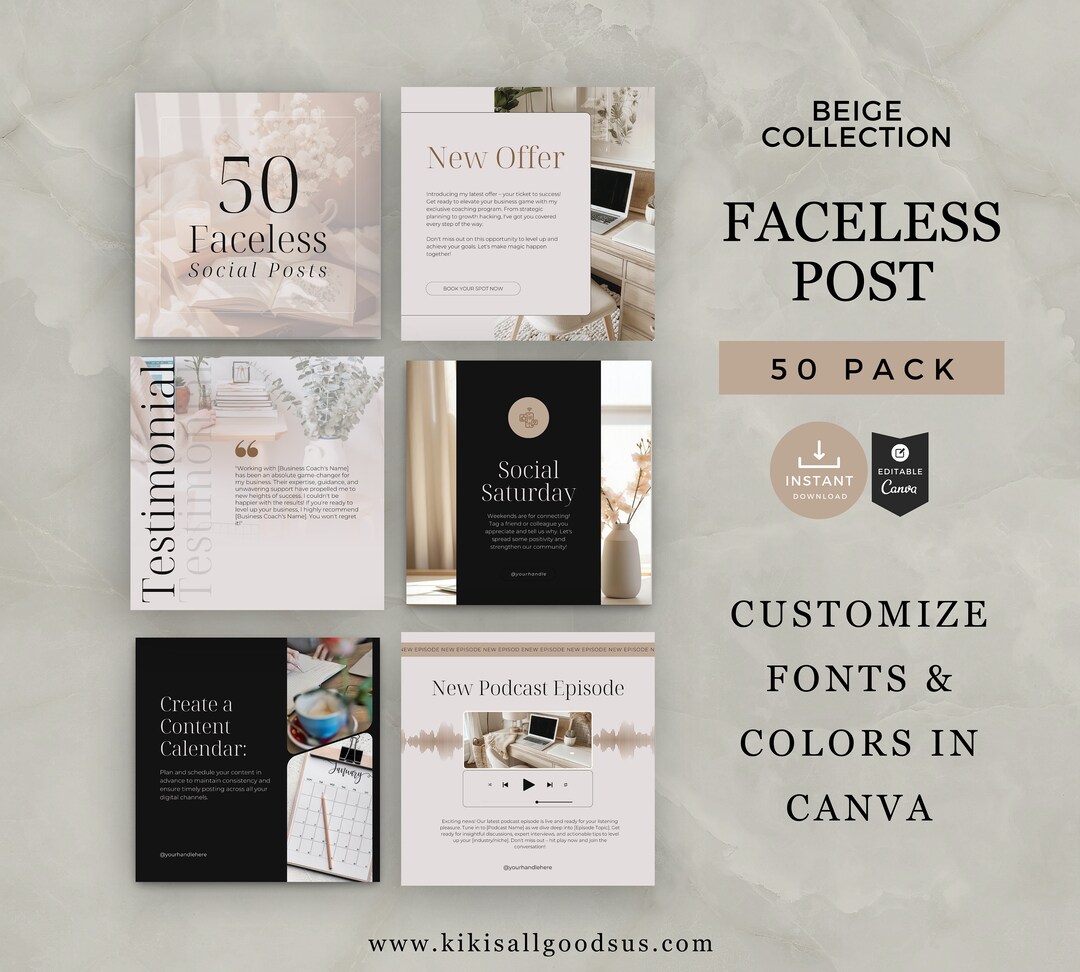 Faceless Marketing Social Media POST| Done for You | Dfy Instagram Post ...