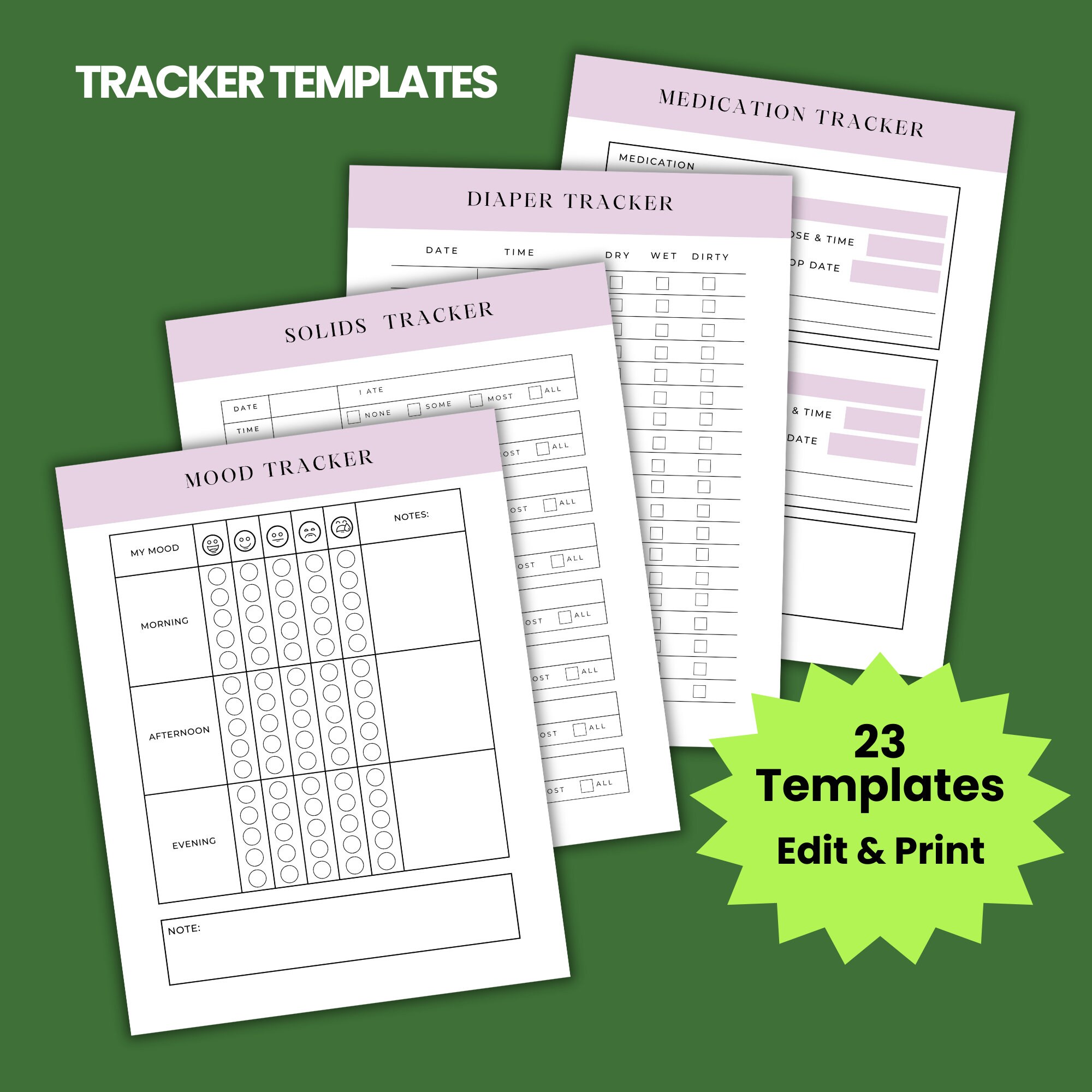 Child Growth Planning: Milestones and Assessment Tracker Moms Little ...