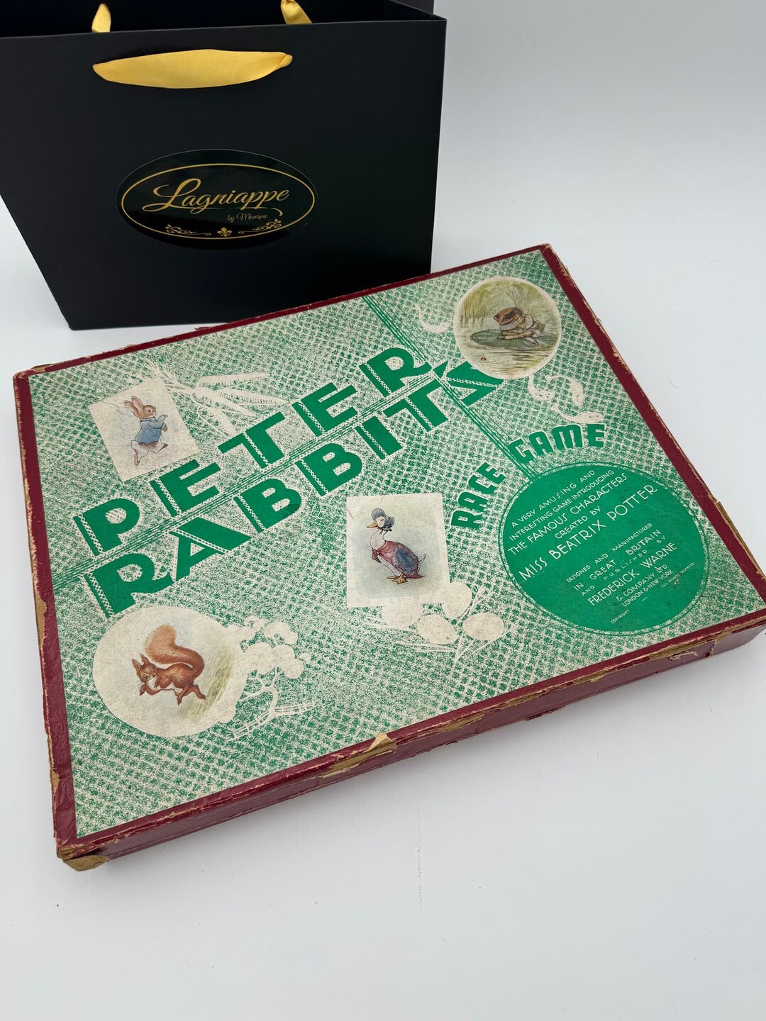UK Import: Vintage Peter Rabbit's Race Game Circa 1930s - Etsy