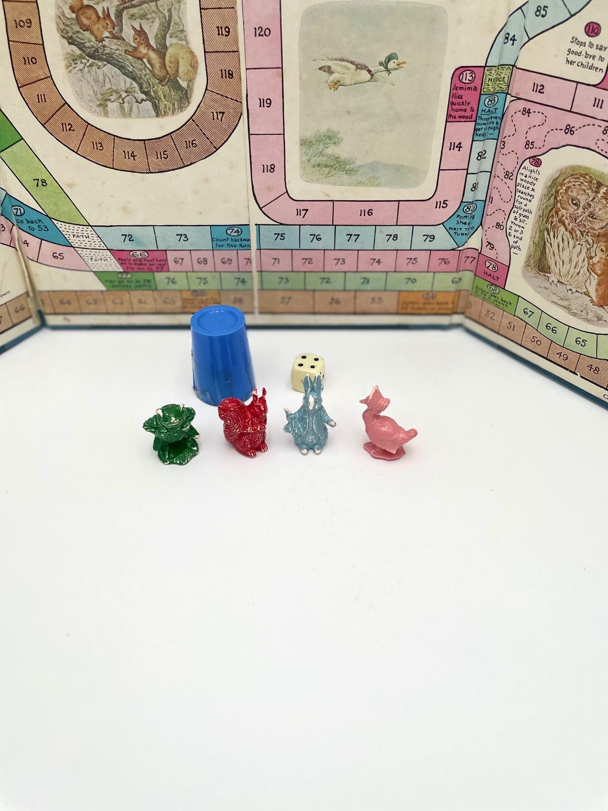 UK Import: Rare Vintage Peter Rabbit Race Game Circa 1945 - Etsy