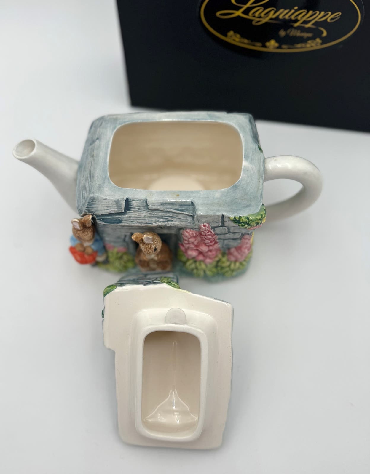 Peter Rabbit Teapot and Music Box - Etsy