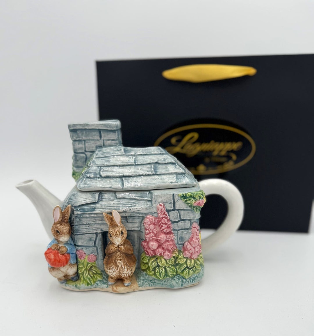 Peter Rabbit Teapot and Music Box - Etsy