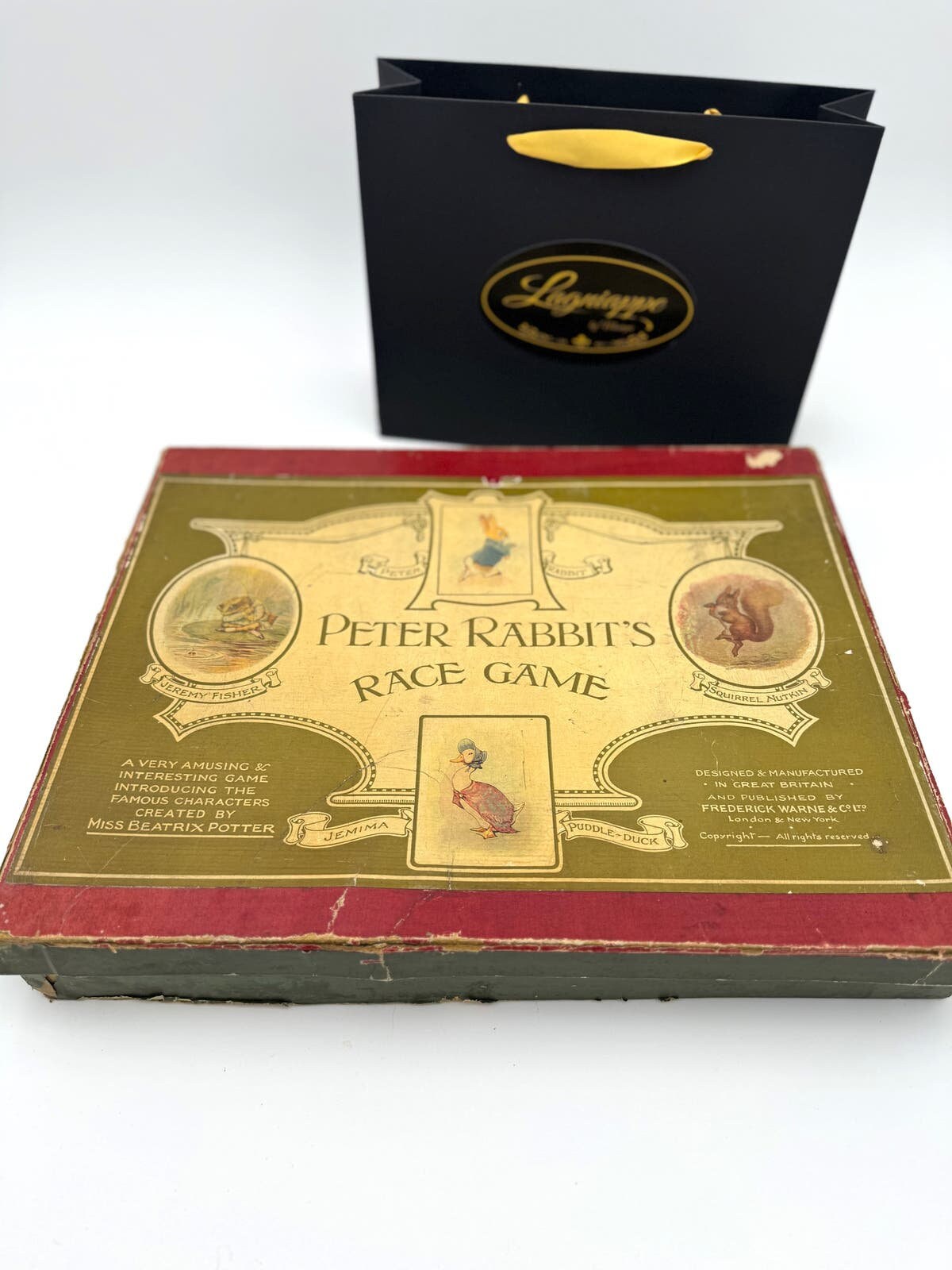 1921 Antique Peter Rabbit Race Game over 100 Yrs Old - Etsy