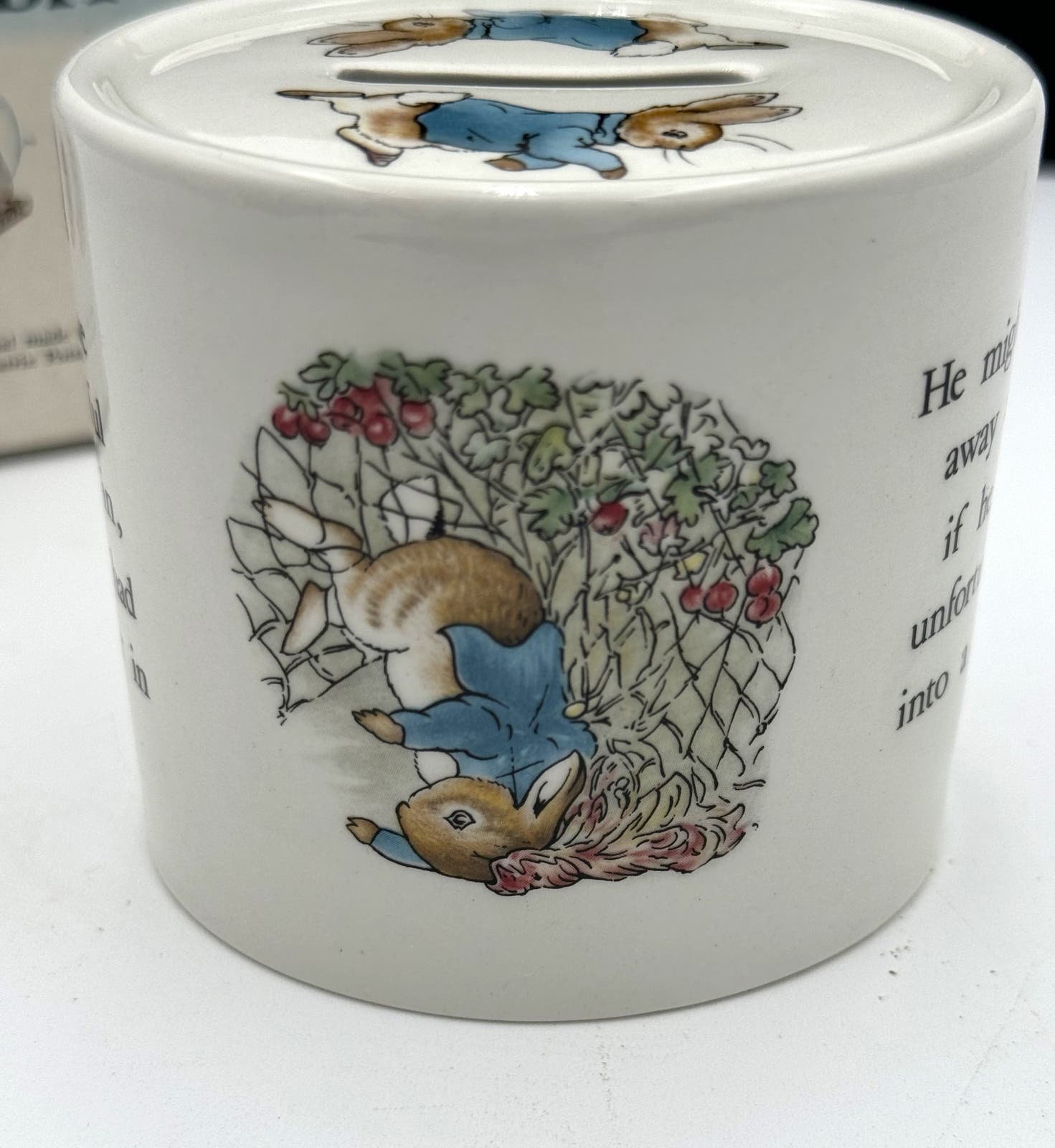 Wedgwood Peter Rabbit Wedgwood Coin Bank - Etsy