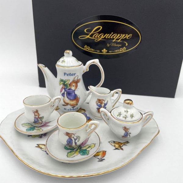 Peter Rabbit Tea Set - Etsy