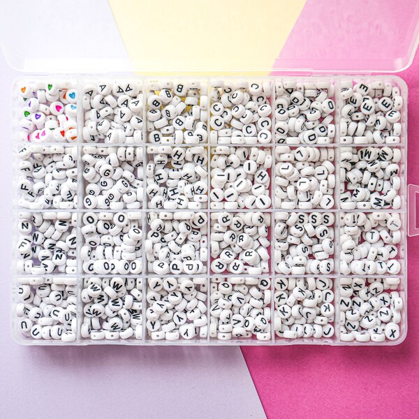 Alphabet Letter Bead - Etsy